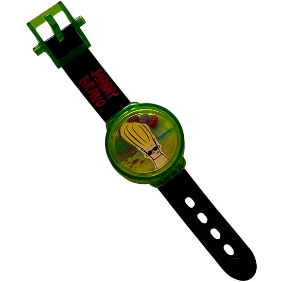 Wendy’s | Toys | Johnny Bravo Wendys Kids Meal Wrist Watch Brain Game ...